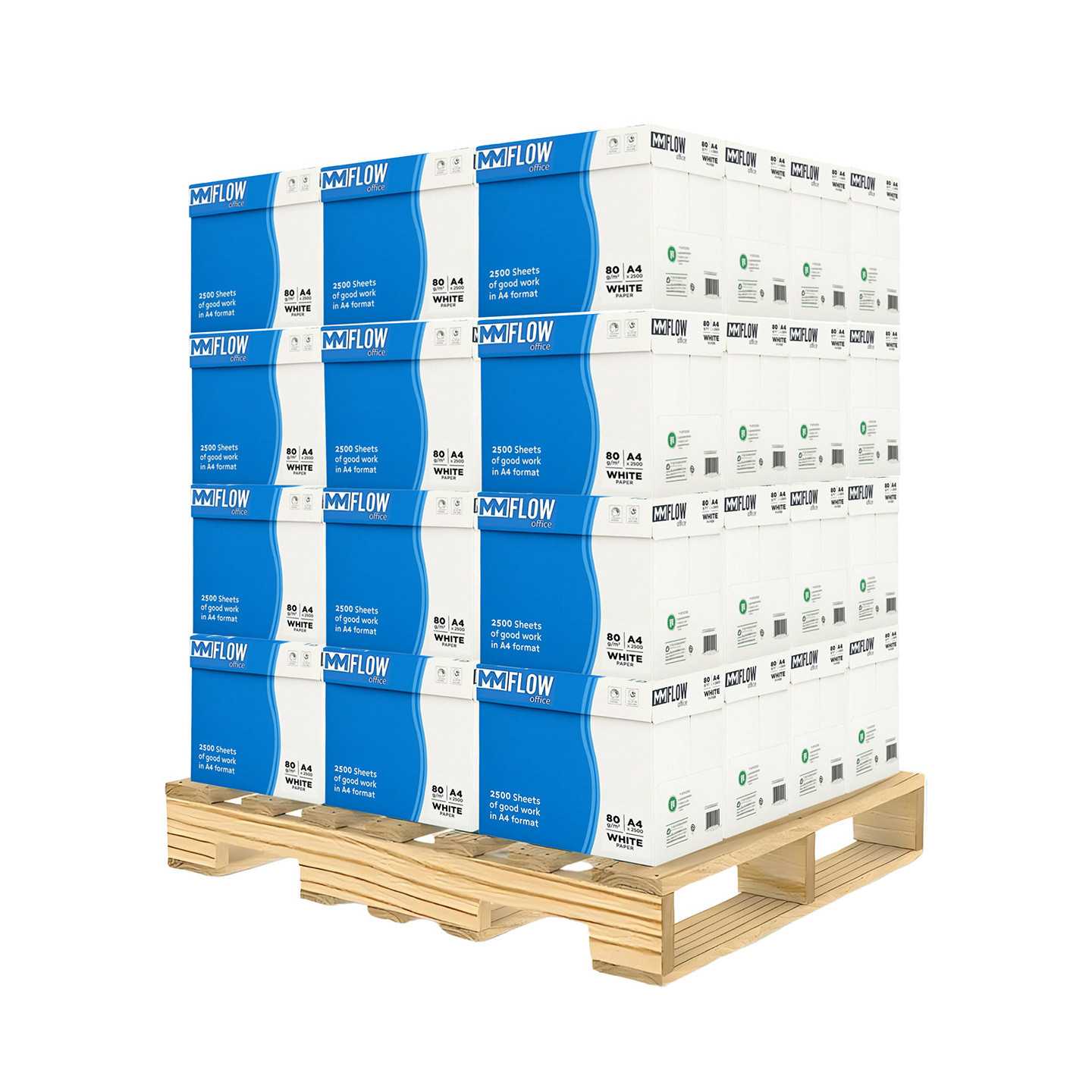 Bancale Carta A4 80 gr MM FLOW Office – 240 Risme