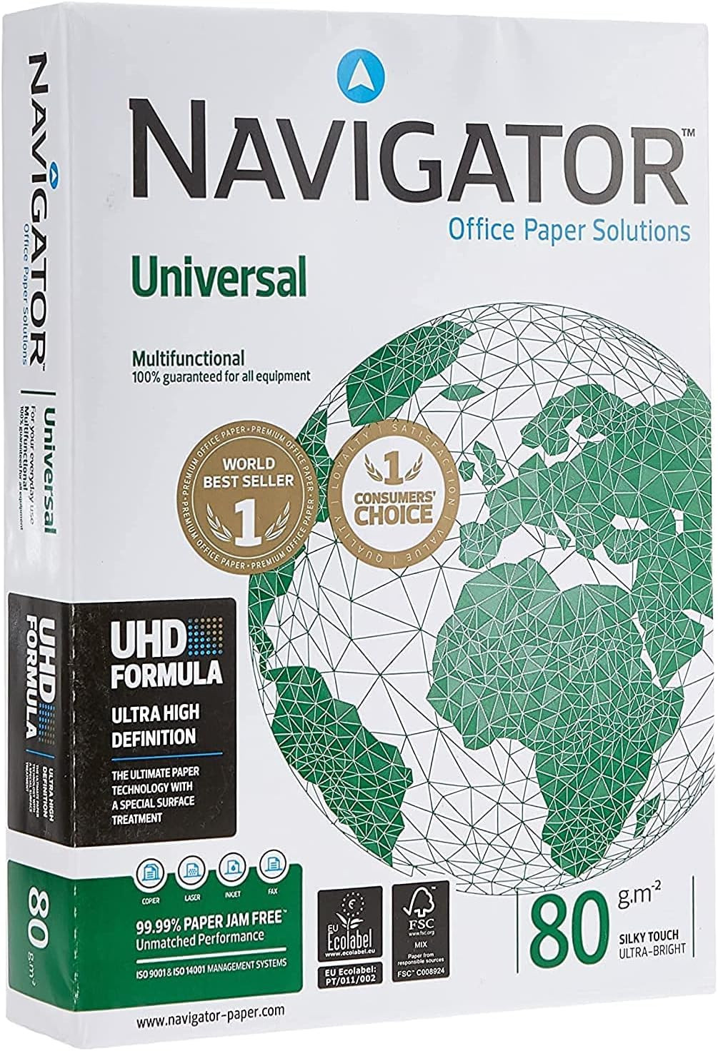 Acquista Carta A4 Navigator | 1 Risma | 80 gr - Alphaink
